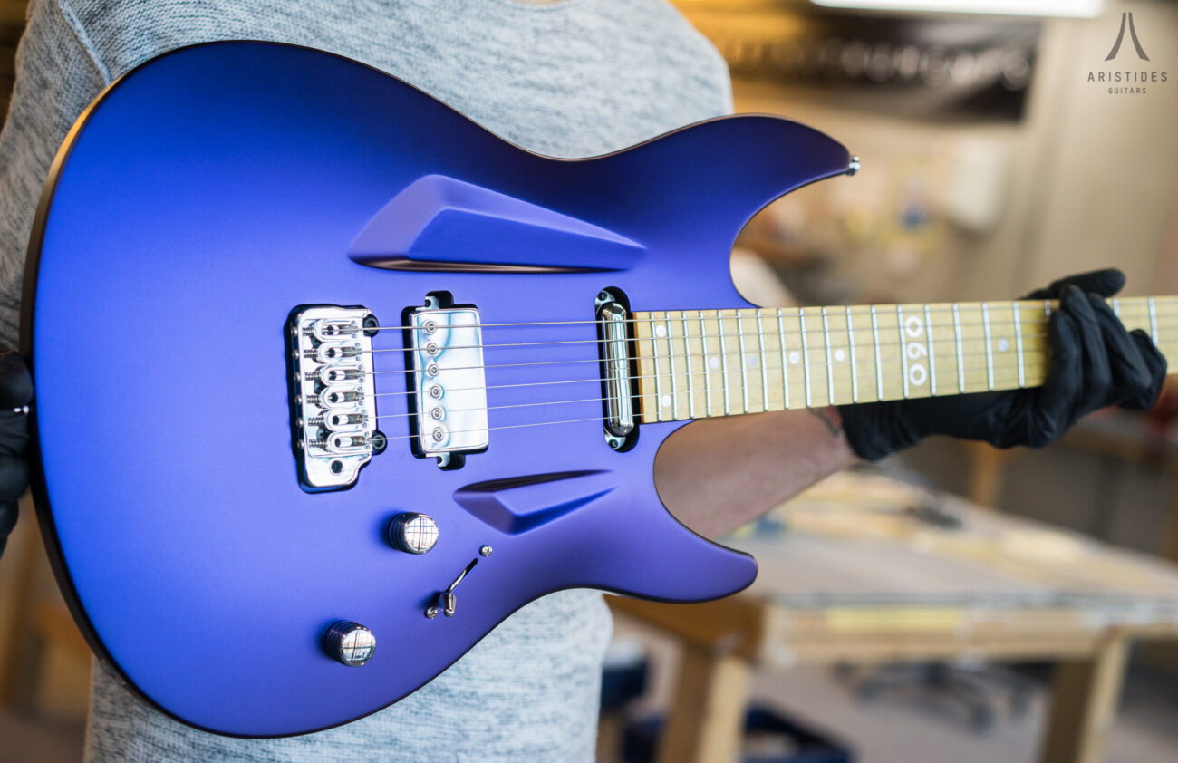 Chameleon Satin Finishes Archives | Aristides Guitars