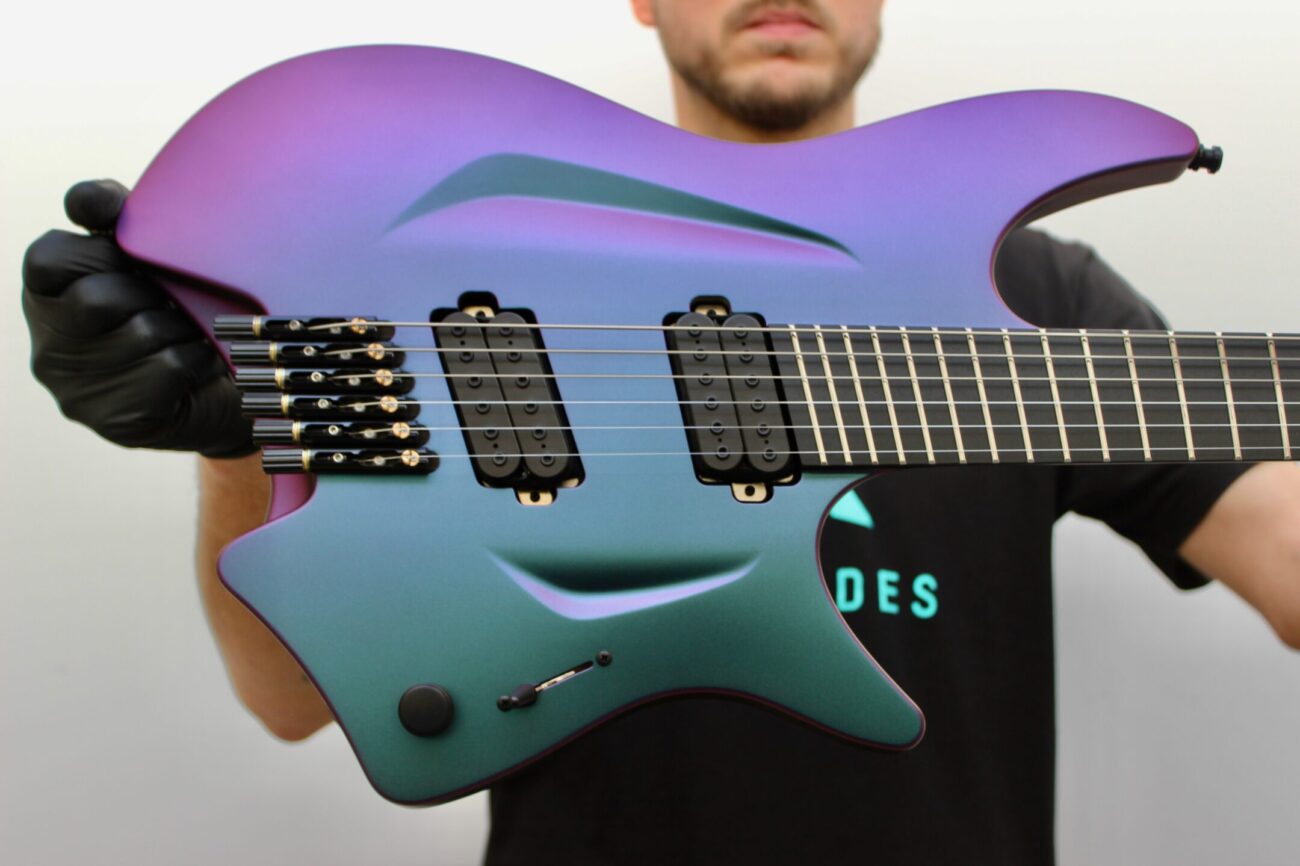 Chameleon Satin Finishes Archives | Aristides Guitars